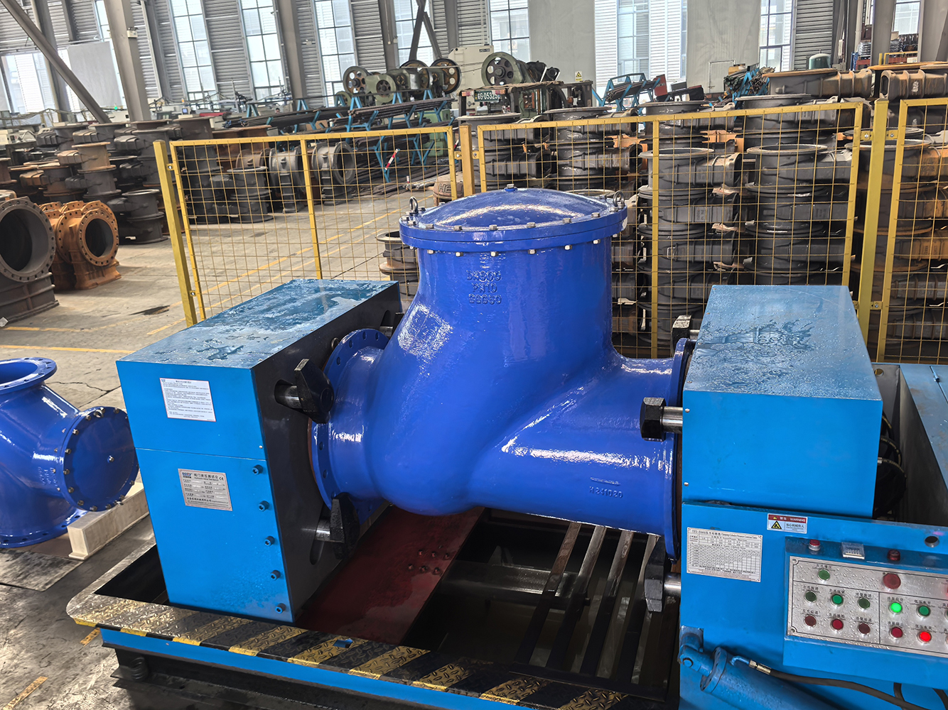 Ball Check Valve Testing in YFJ-B600 dory test bench